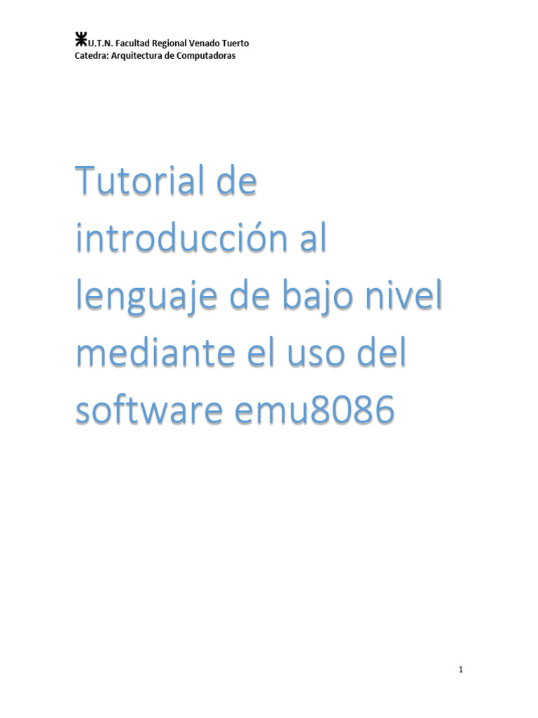 Tutorial Assembler Final Pdf 