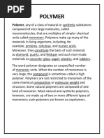 Polymer Science | PDF