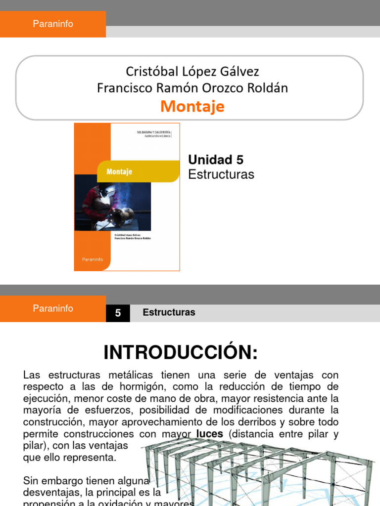 12 Estructuras 1 | PDF | Braguero | Tornillo