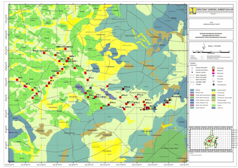 Peta Di. Tapin | PDF