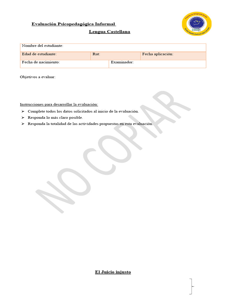 Juicio Injusto: Un Cuento de Astucia | PDF