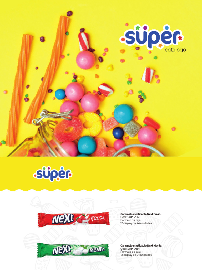 Catalogo SUPER | PDF | Confitería De Azúcar | Theobroma