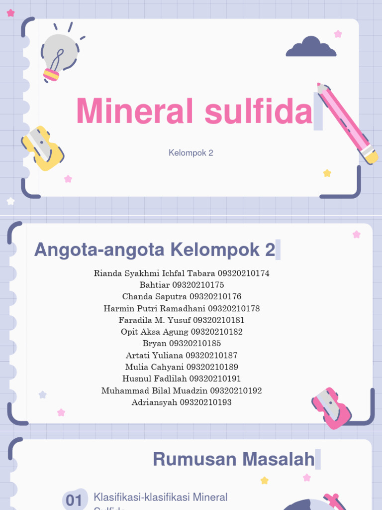 Mineralogi PPT Klompok 2 | PDF