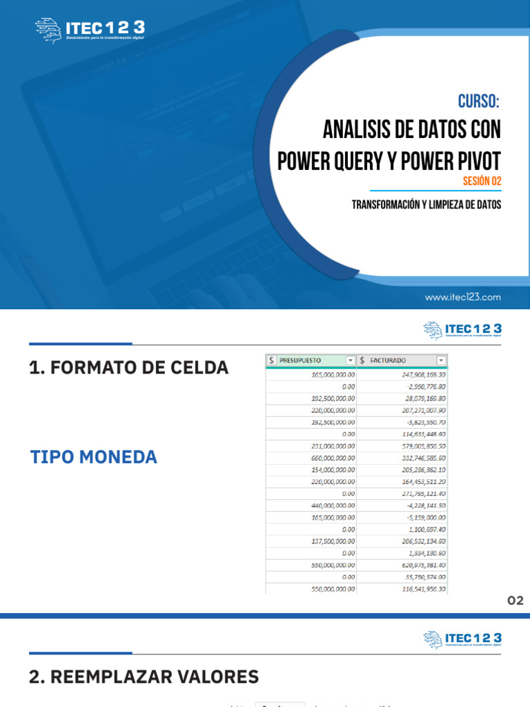 Analisis de Datos Con Power Query y Power Pivot - Sesion 02 | Descargar gratis PDF | Informática ...