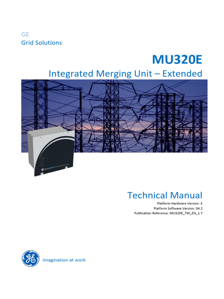 Mu320e TM en 1.7 | PDF | Fuse (Electrical) | Computer Network