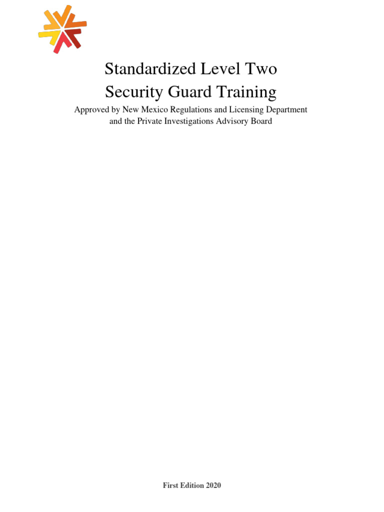 Level 2 Security Guard Training | PDF | Search And Seizure | Security Guard