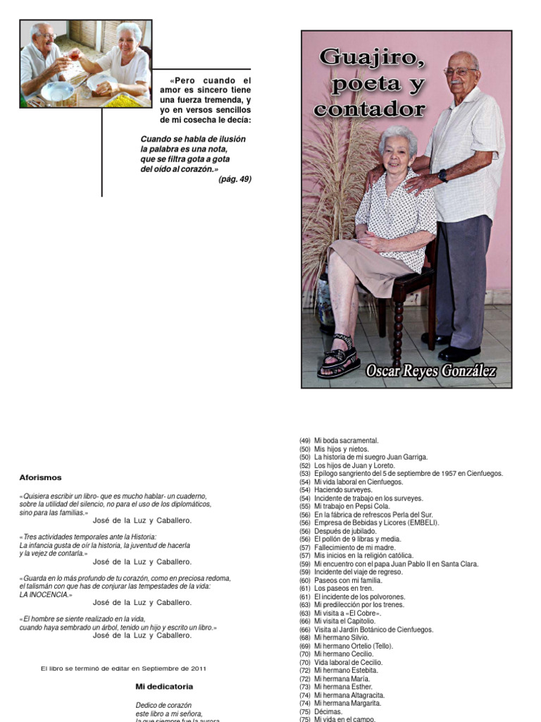 Guajiro Poeta y Contador | PDF