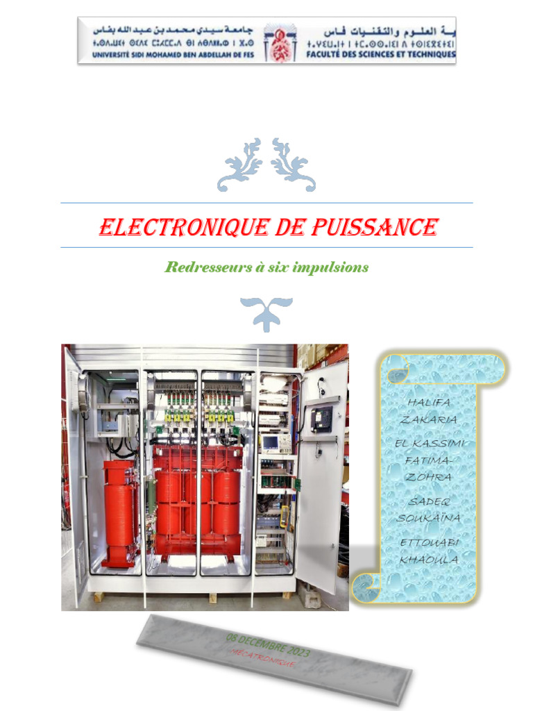 Redresseur À 6 Impulsions | PDF