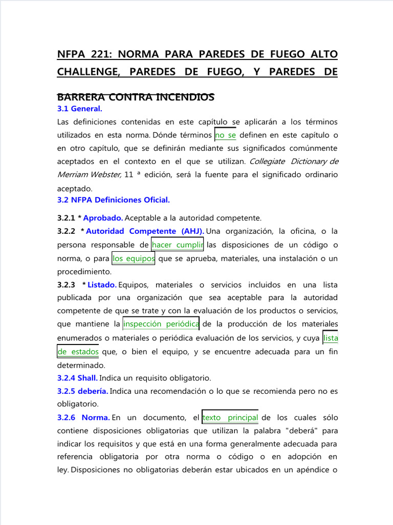Vdocuments - Pub - Nfpa 221 2012 Subtitulado | PDF | Hormigón | Incendios