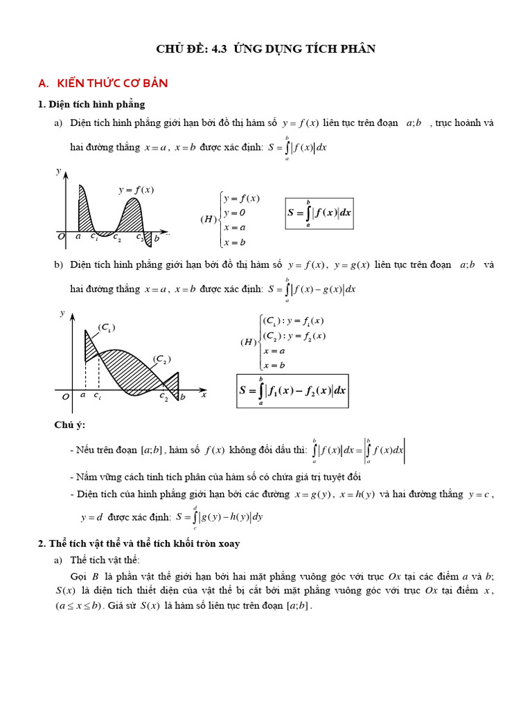 CD-4 - 3 NG D NG Tích Phân | PDF