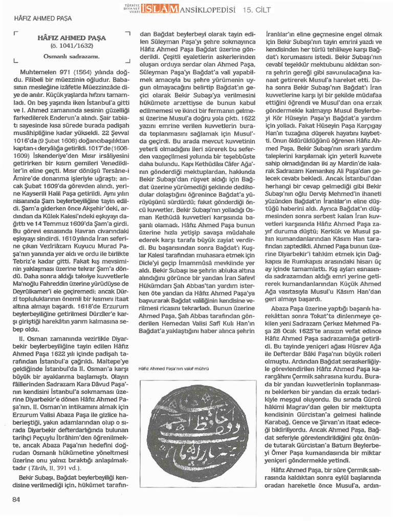 Hafiz Ahmet Paşa | PDF