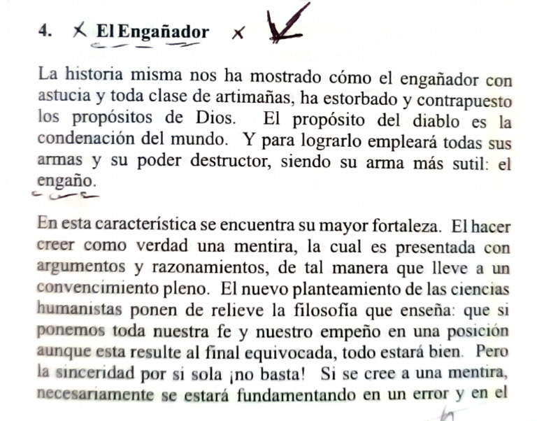 El Engaño | PDF