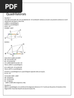 Maths Class 9 Worksheet Chap 8 Quadrilateral | PDF | Rectangle ...