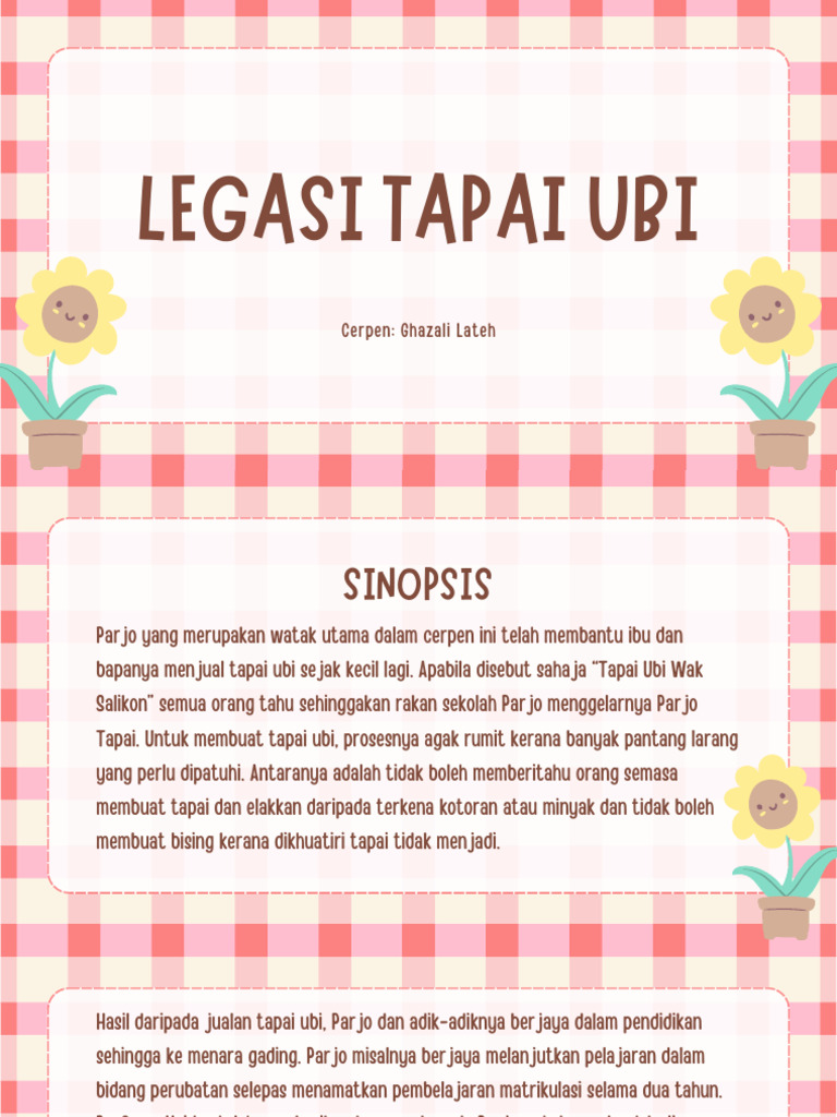 Bintang Hati 3 AG (Cerpen Legasi Tapai Ubi) | PDF