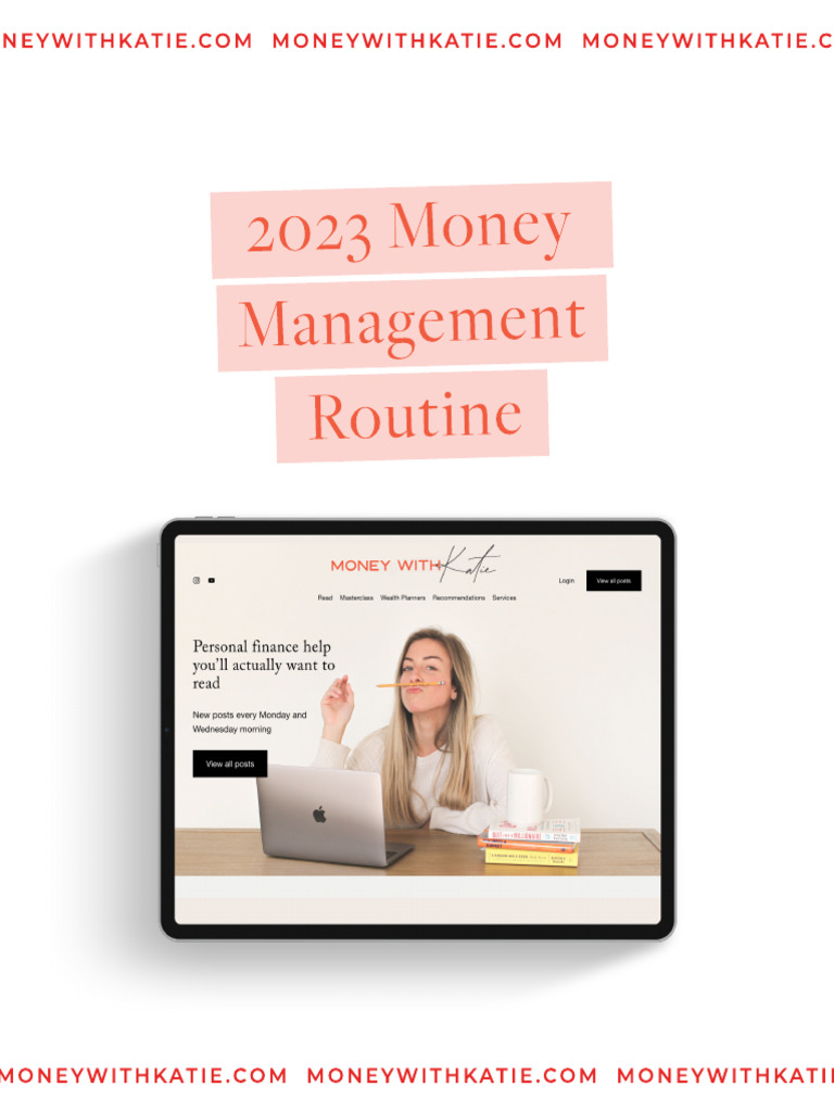 2023 Money Management Routine | PDF | Wealth | Economies