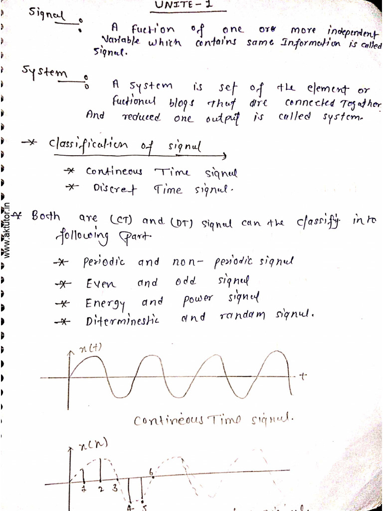 BSS Notes en 3rd Sem | PDF