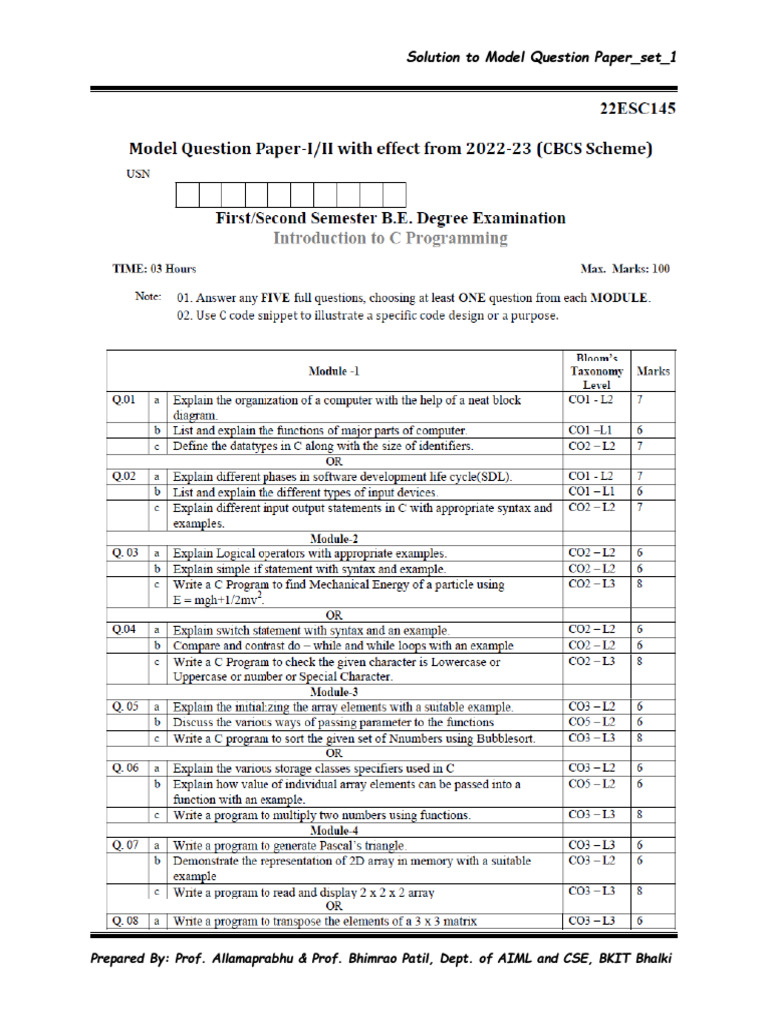 Set1 Solution | PDF | Computer Data Storage | Central Processing Unit