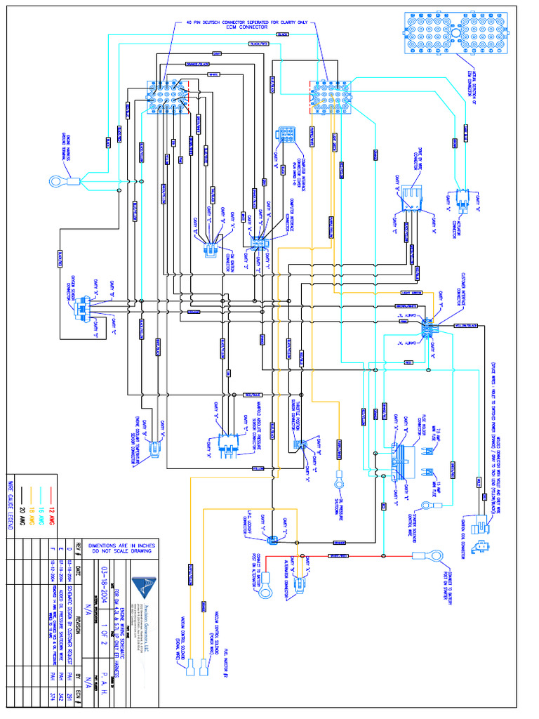GM LP Only Harness Schematic Engine Harness | PDF
