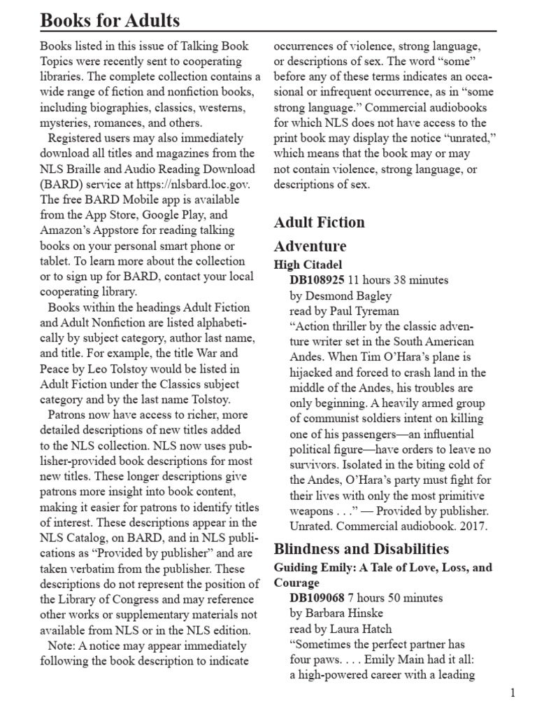 TBT-Mar-Apr-2023 Adults Book 508C | PDF | Books