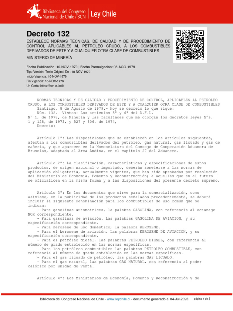 Dto 132 - 10 Nov 1979 | PDF