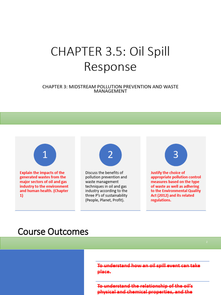 Oil Spill Response Strategies and Management | PDF | Oil Spill ...