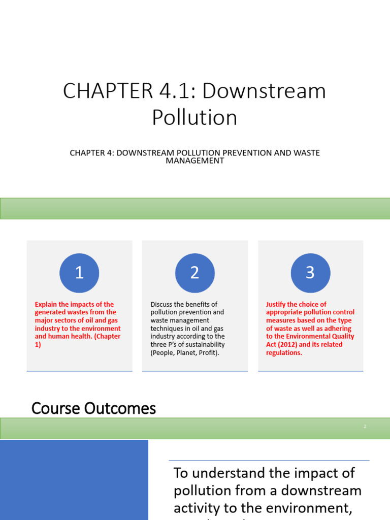 Chapter 4_1 Downstream Pollution | PDF | Air Pollution | N Ox