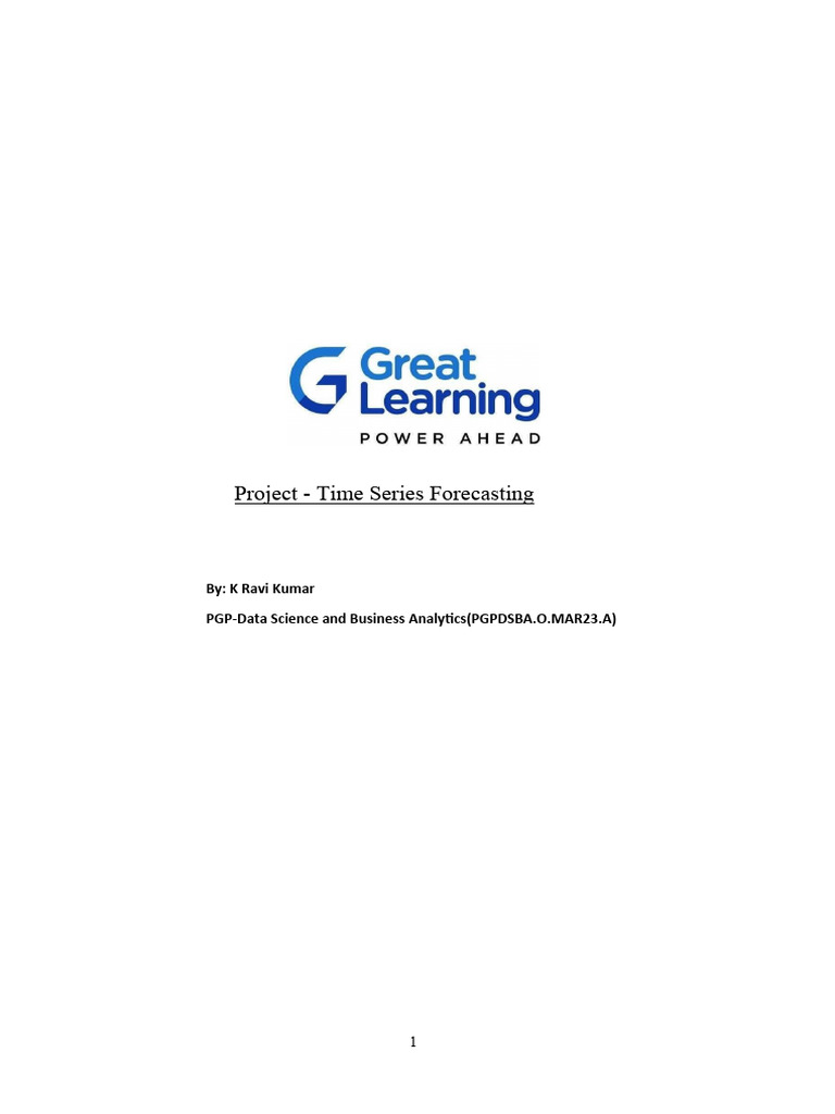 PGP Dsba Mar23.a K Ravi Kumar | PDF