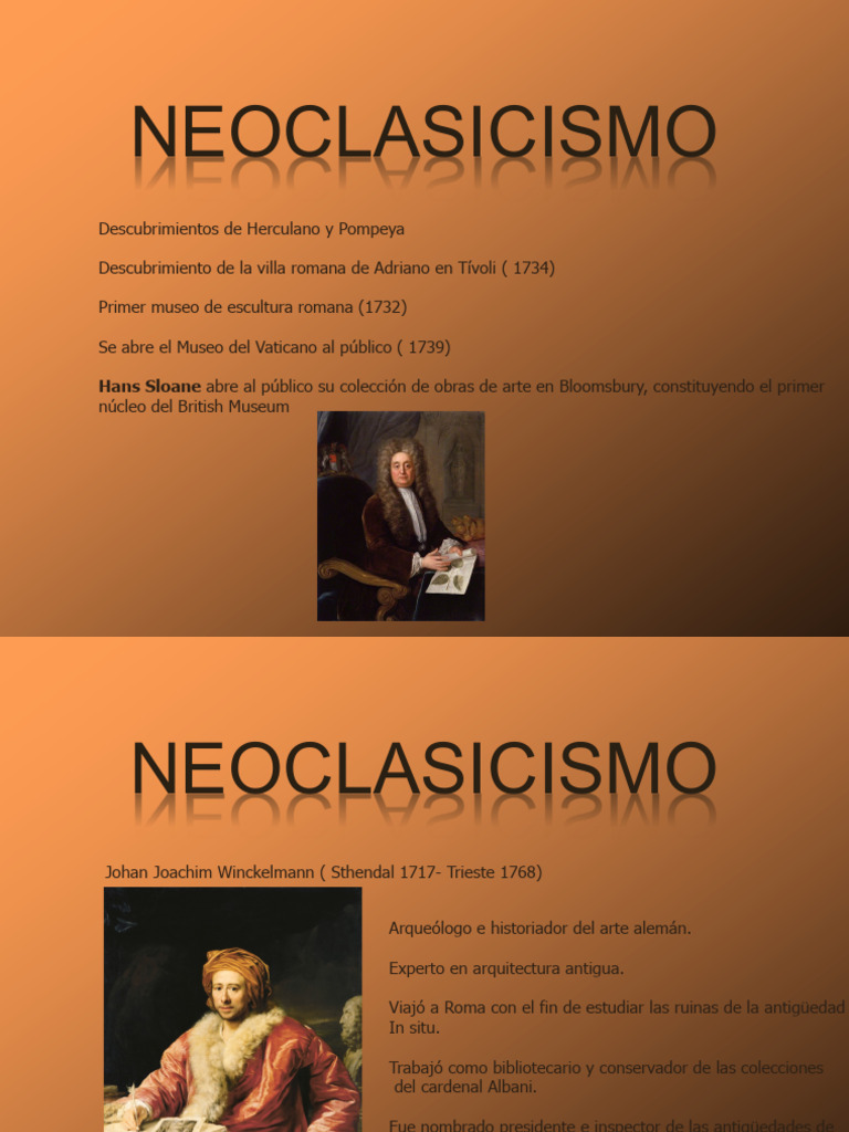 Neoclasicismo: Arte y Arquitectura | PDF | Arte | Clásicos
