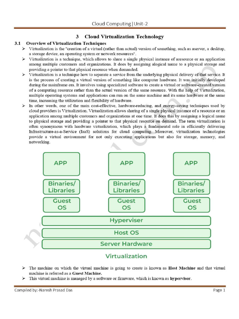 Cloud Computing Unit 3 | PDF