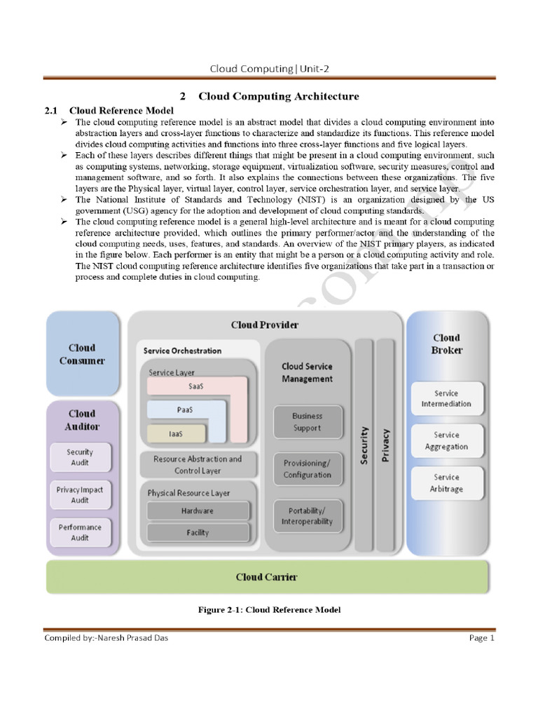 Cloud Computing Unit 2 | PDF Cloud Computing Unit 2 | PDF