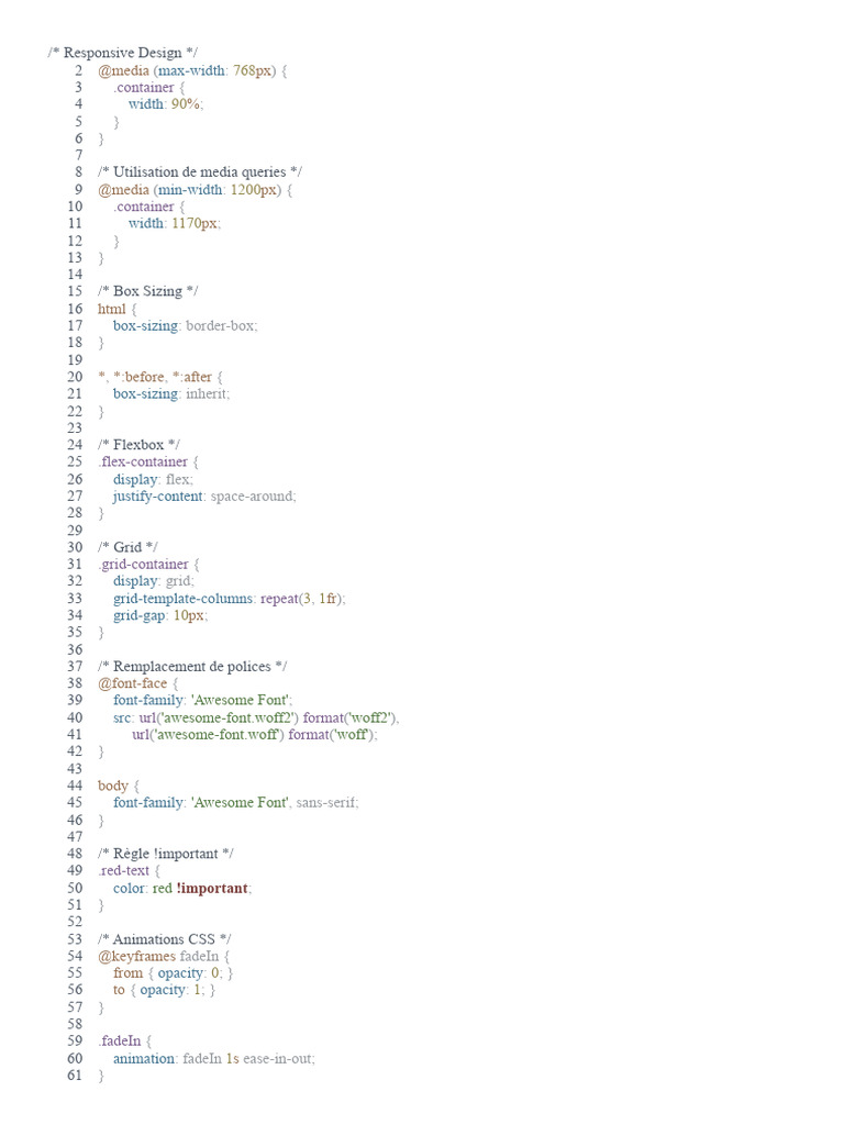 Css Responsive Design | PDF