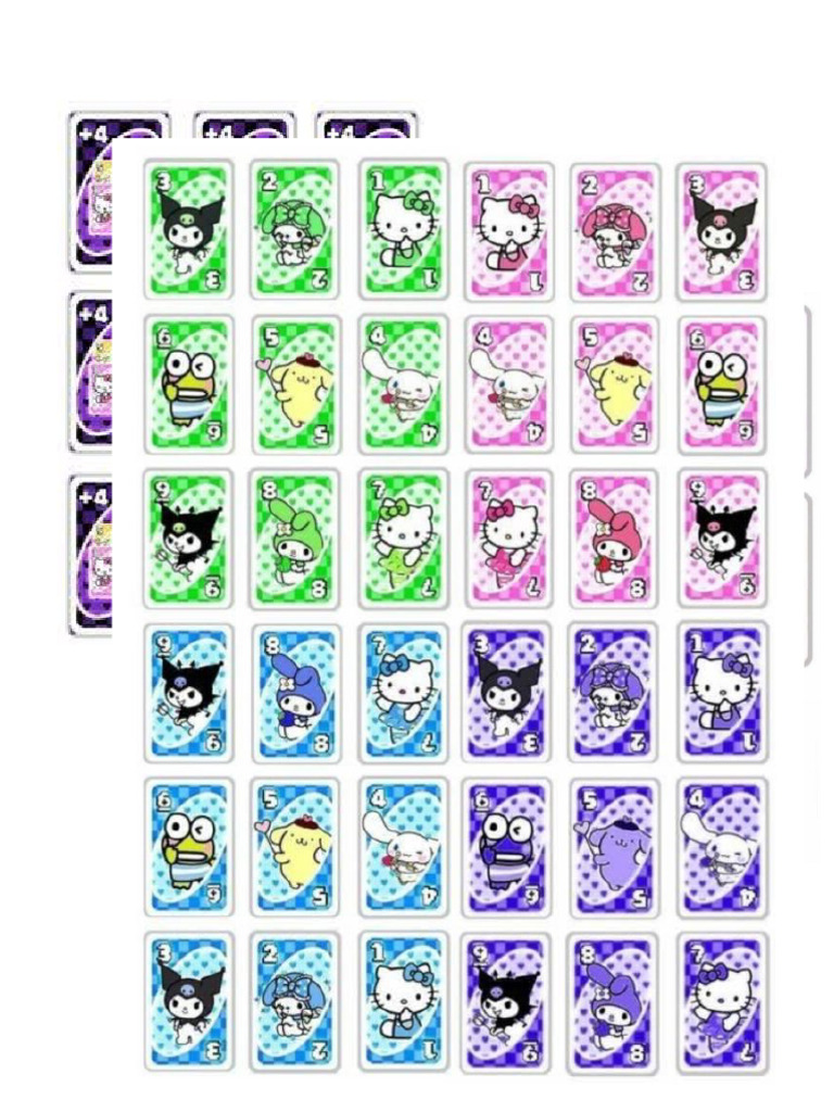 Uno Hello Kitty | PDF