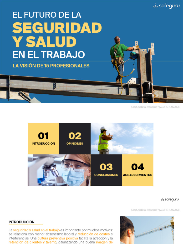 El Futuro de La Seguridad y Salud en El Trabajo (ES) | PDF | Realidad ...