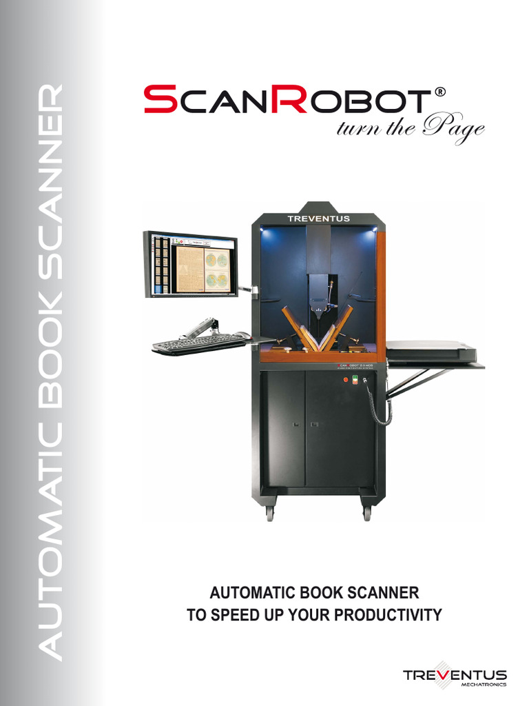 ScanRobot 2.0 MDS BookScanner Brochure | PDF | Image Scanner | Imaging
