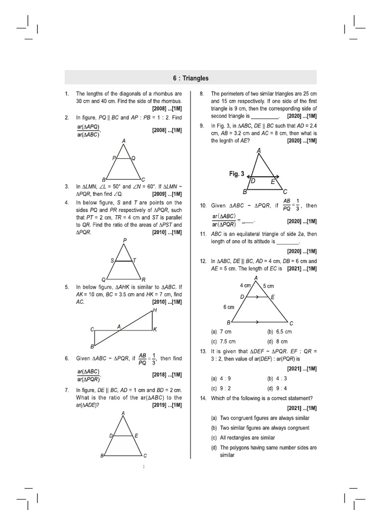 Triangles | PDF