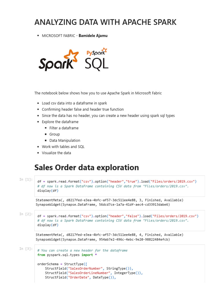 Apache Spark | PDF | Apache Spark | Computer File Apache Spark | PDF | Apache Spark | Computer File