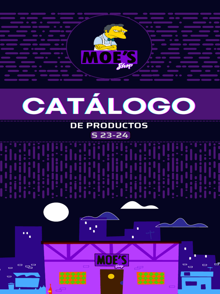 Catálogo Moes Shop 23-24 | PDF | Bart Simpson | Personajes creados