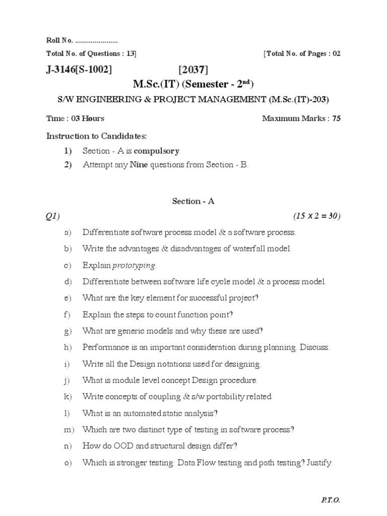 Mscit 203 | Download Free PDF | Information Technology Management | Areas Of Computer Science