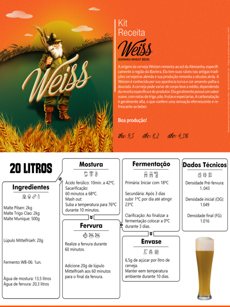 Weiss 20 Litros | PDF