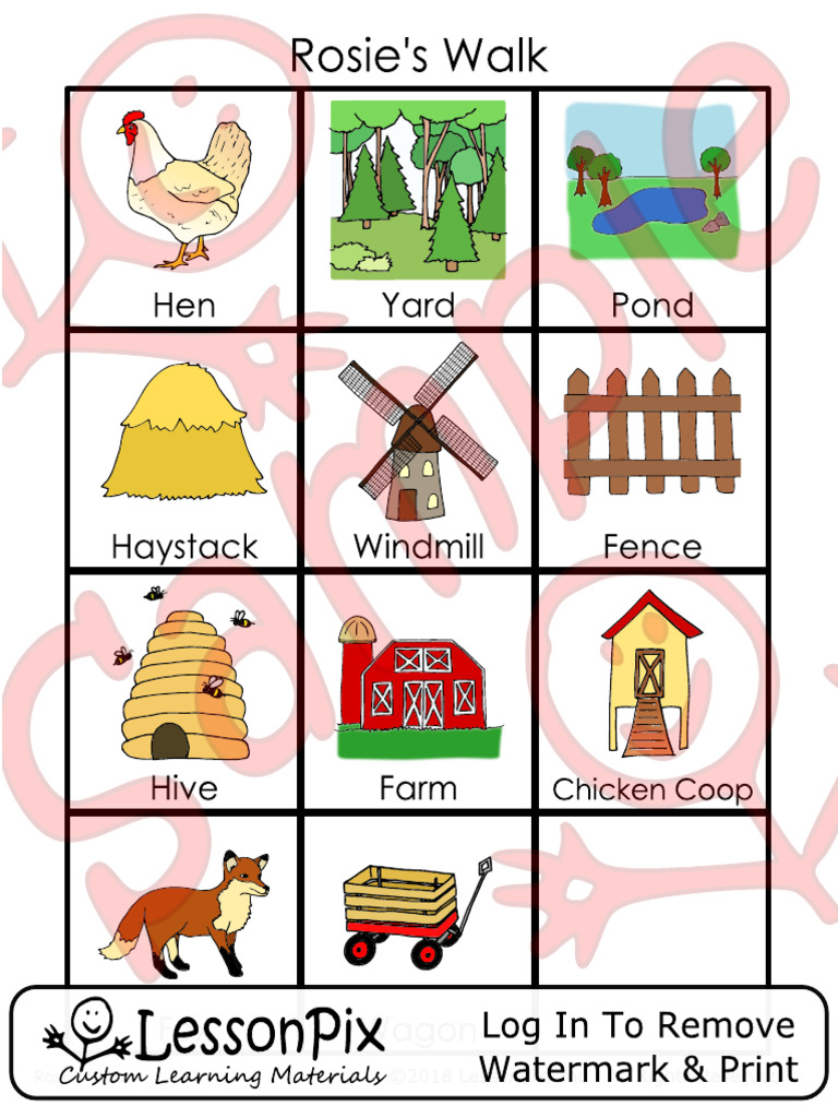 Rosie's+Walk Material 5973796 | PDF