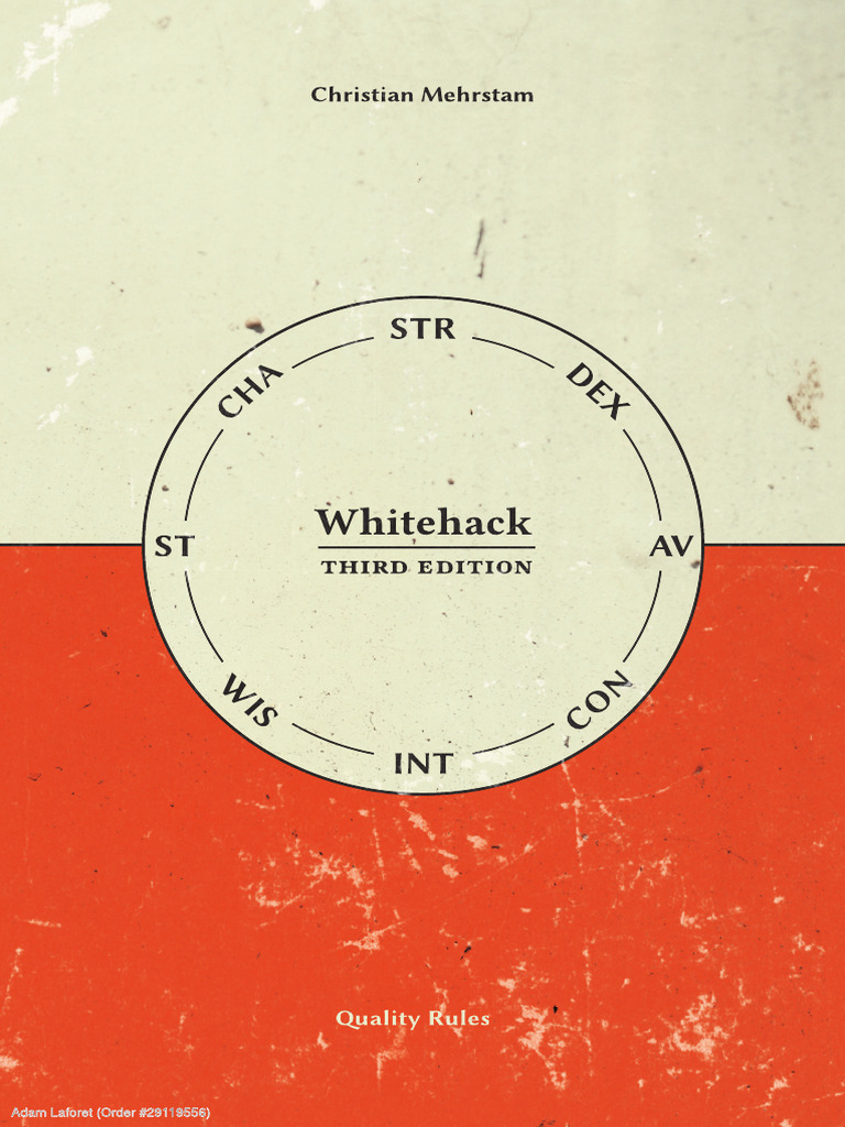 White Hack Third Edition | PDF | Dice