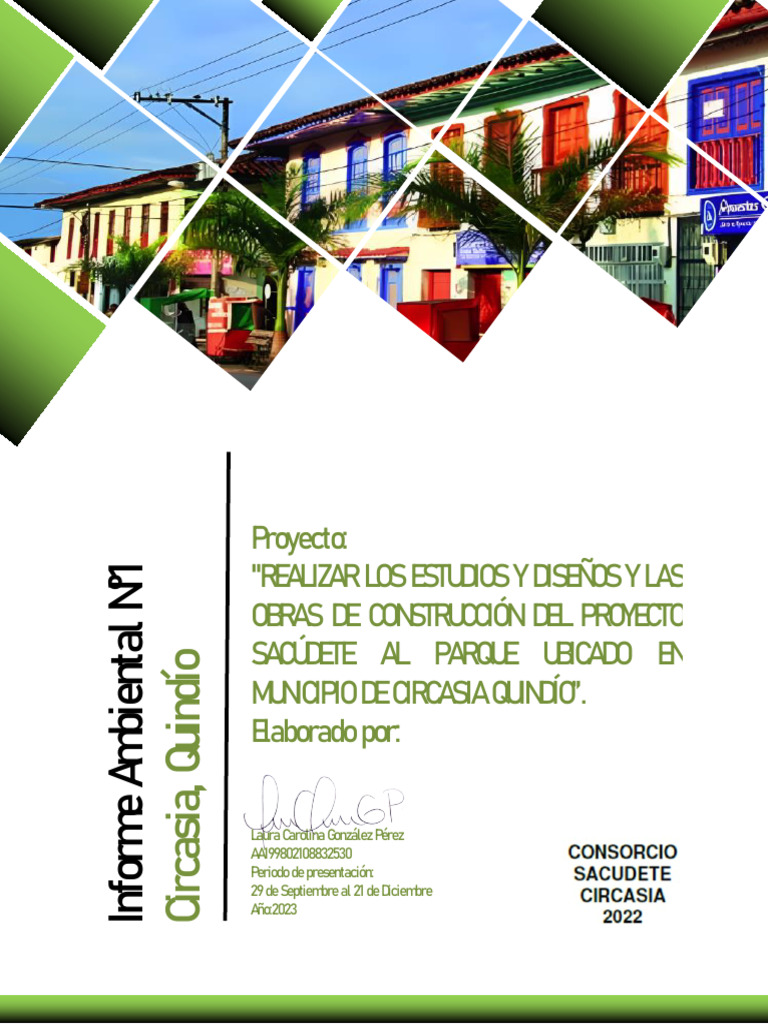 Informe Ambiental N1 Circasia | PDF | Residuos | Entorno natural