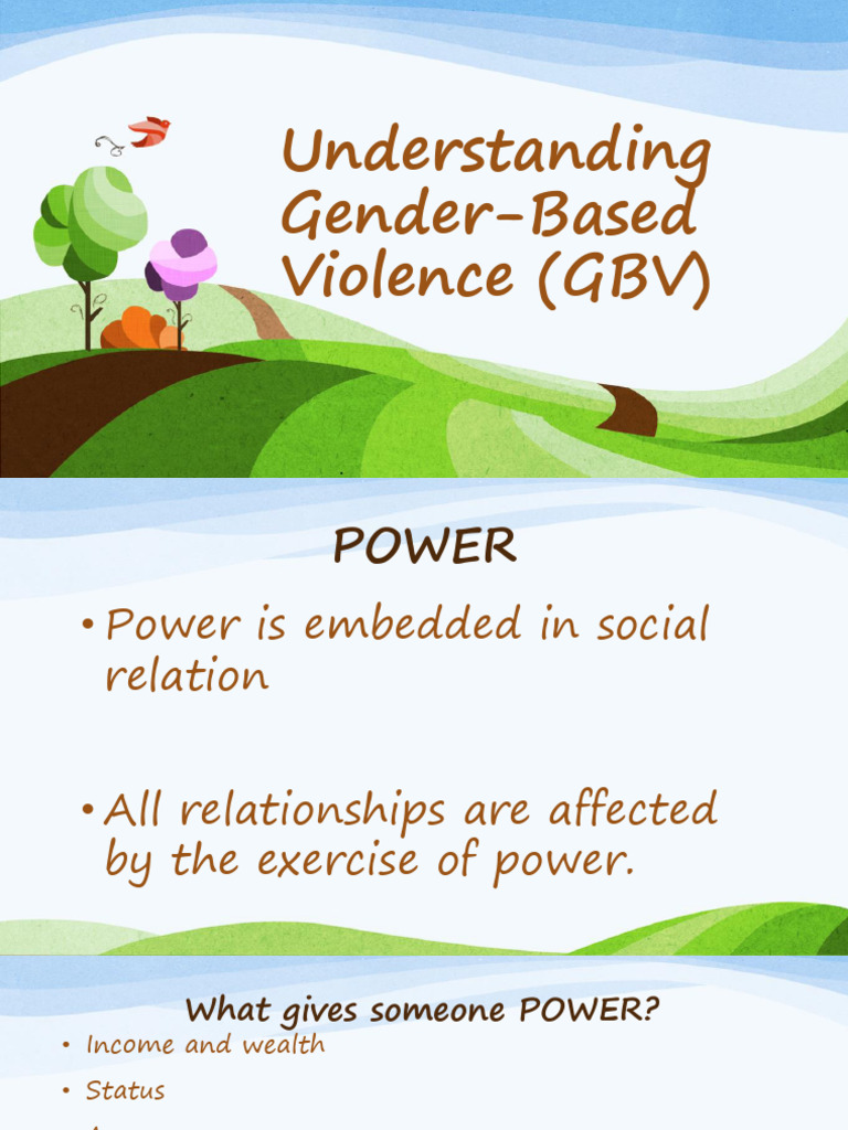 Gender Based Violence | PDF