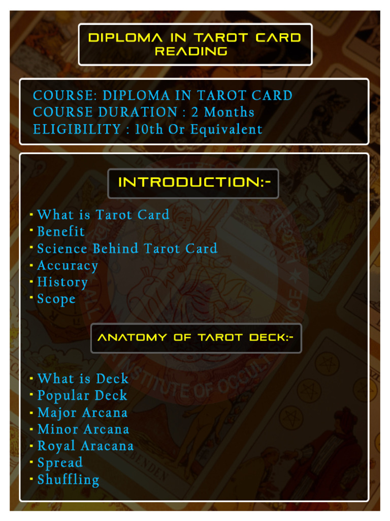 Tarot PDF Final | PDF