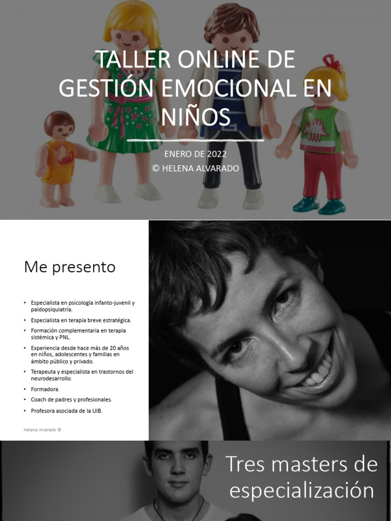 Gestion Emociones Niños Power Point Pdf Las Emociones Ira