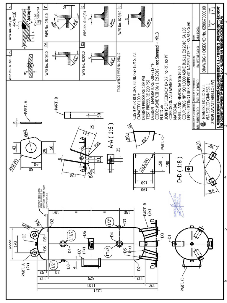 3 - Desenho Do Vaso ESDV | PDF