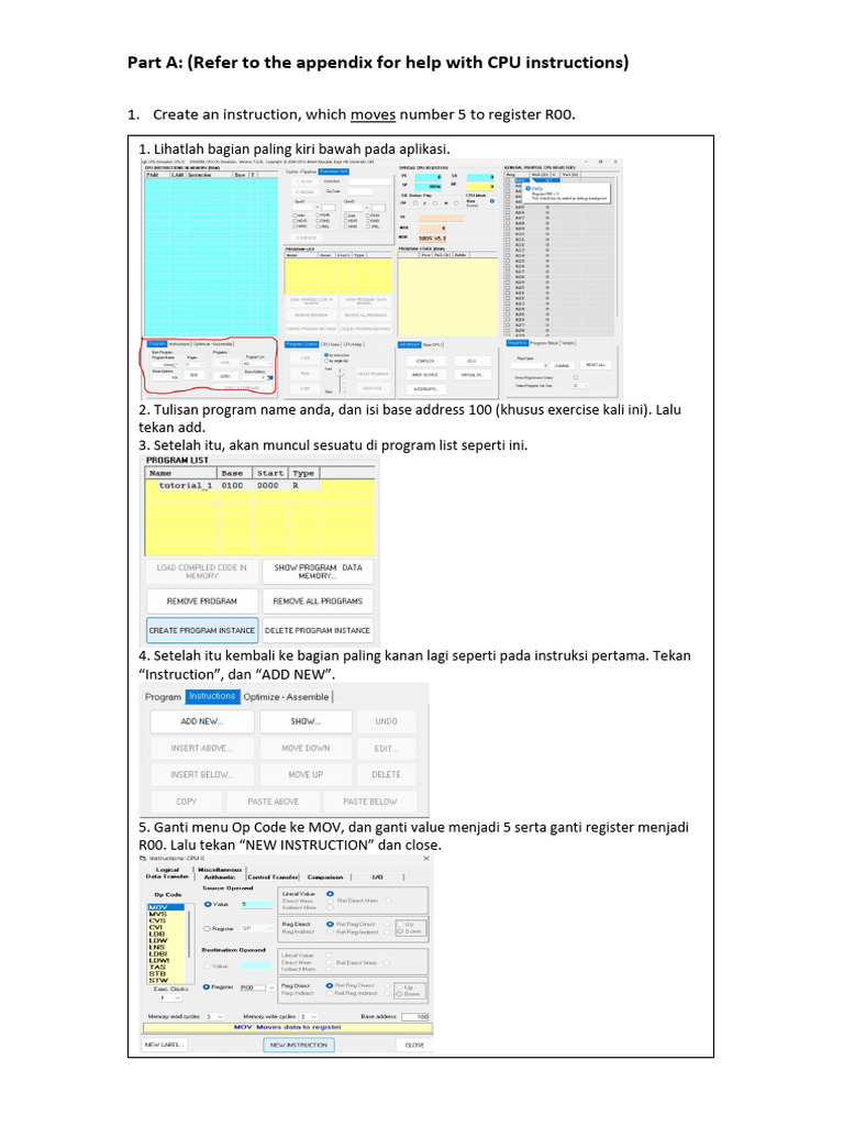 Tutorial Modul 1 | PDF