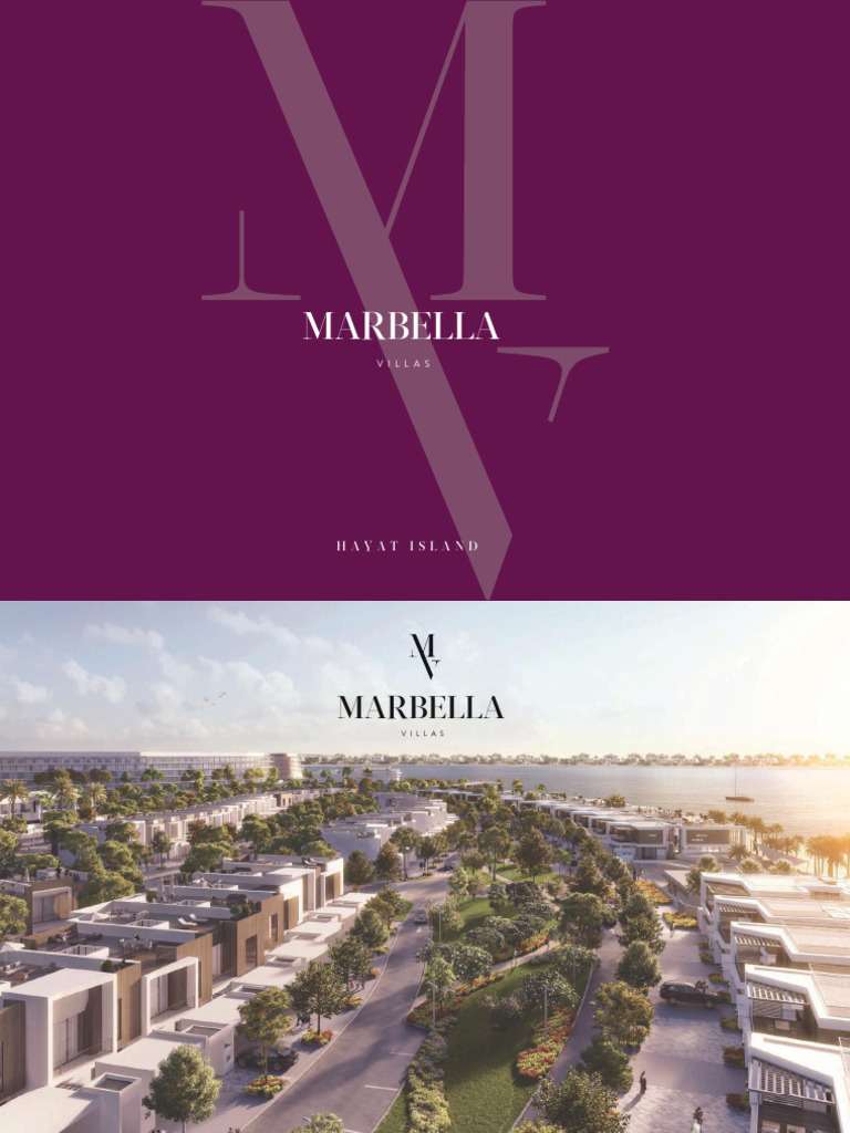 Marbella BrochureFinal July 2021 UpdateNo FP 1 Min | PDF