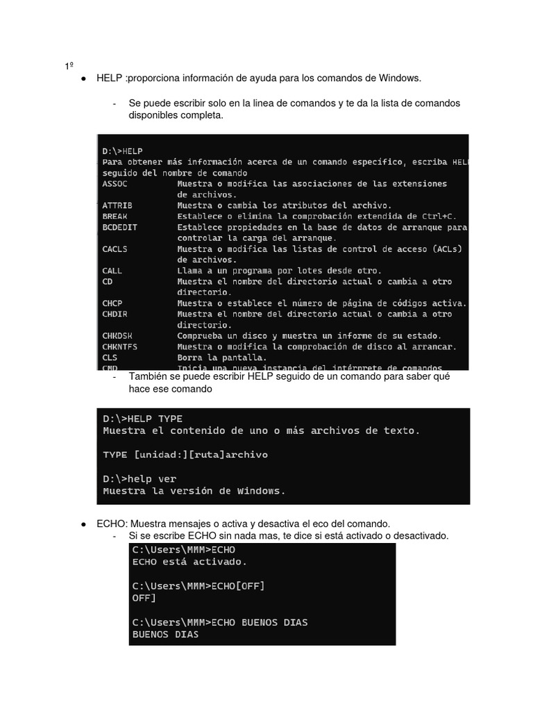 Practica CMD Manuel Merino Martin | PDF | Archivo de computadora | Directorio (Computación)