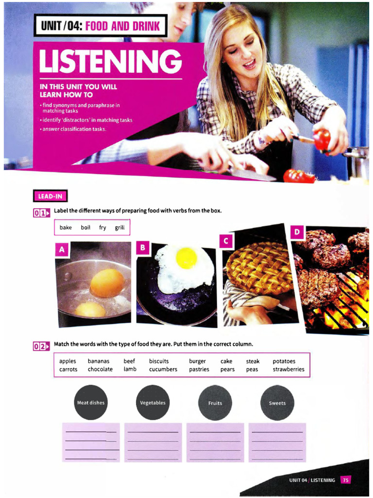 Unit 4 - Food and Drink LS | PDF